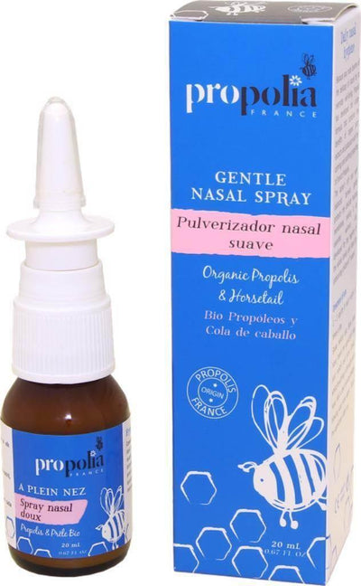Gentle Nasal Spray - Propolis,Horsetail 20ml - Ultra Bee Health UK